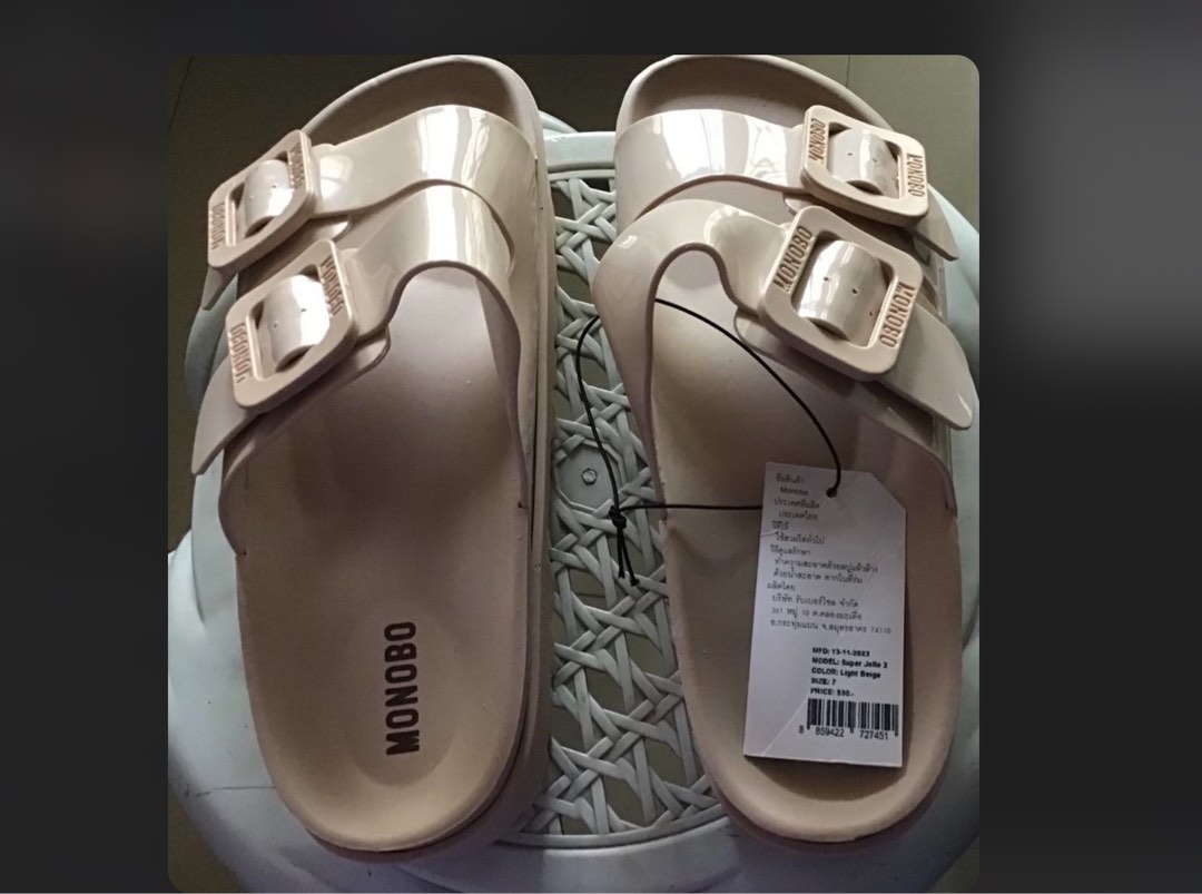 Monobo sandals, Women's Fashion, Footwear, Sandals on Carousell