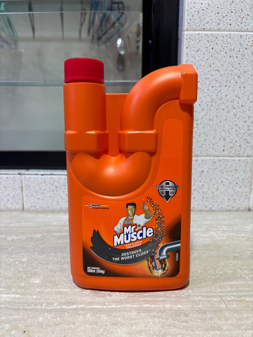 Mr Muscle sink and drain declogger, Furniture & Home Living, Cleaning ...