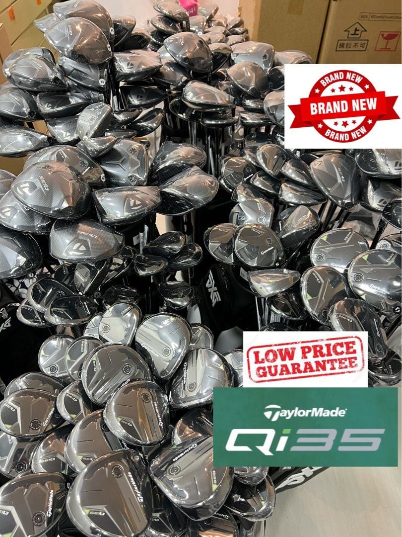 NEW 2025 TaylorMade Qi35 MAX/ CORE/ LS Driver, Wood, Hybrid, Irons ...