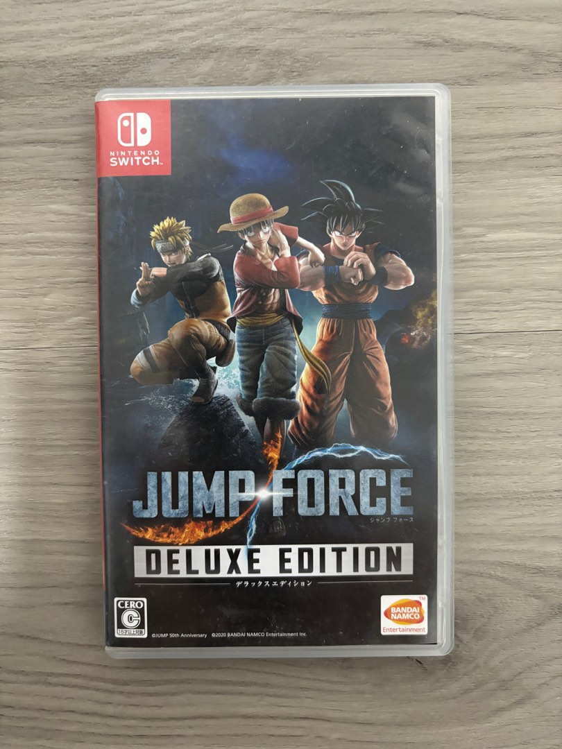 Nintendo Switch Jump Force [Deluxe Edition], Video Gaming, Video Games ...