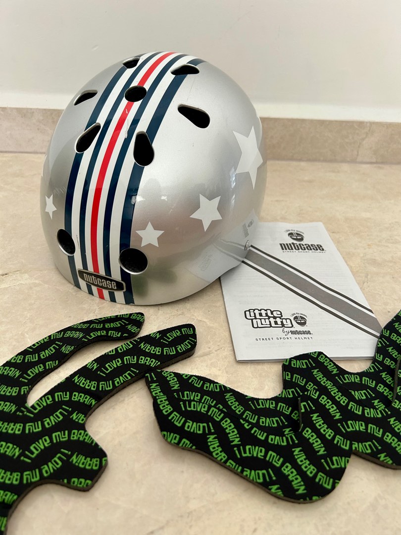 Nutcase Kids Helmet with manual and replacement paddings, Babies & Kids, Going Out, Other Babies ...