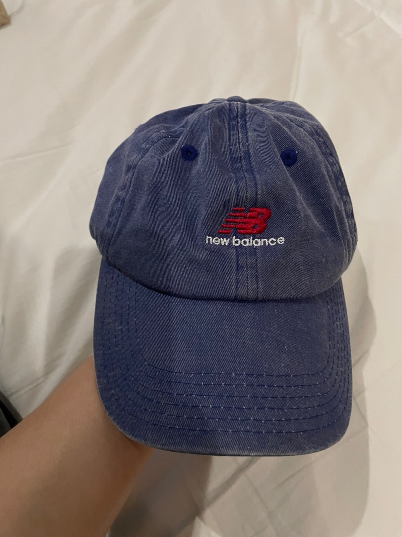 Original Classic Denim New Balance Cap, Men's Fashion, Watches ...