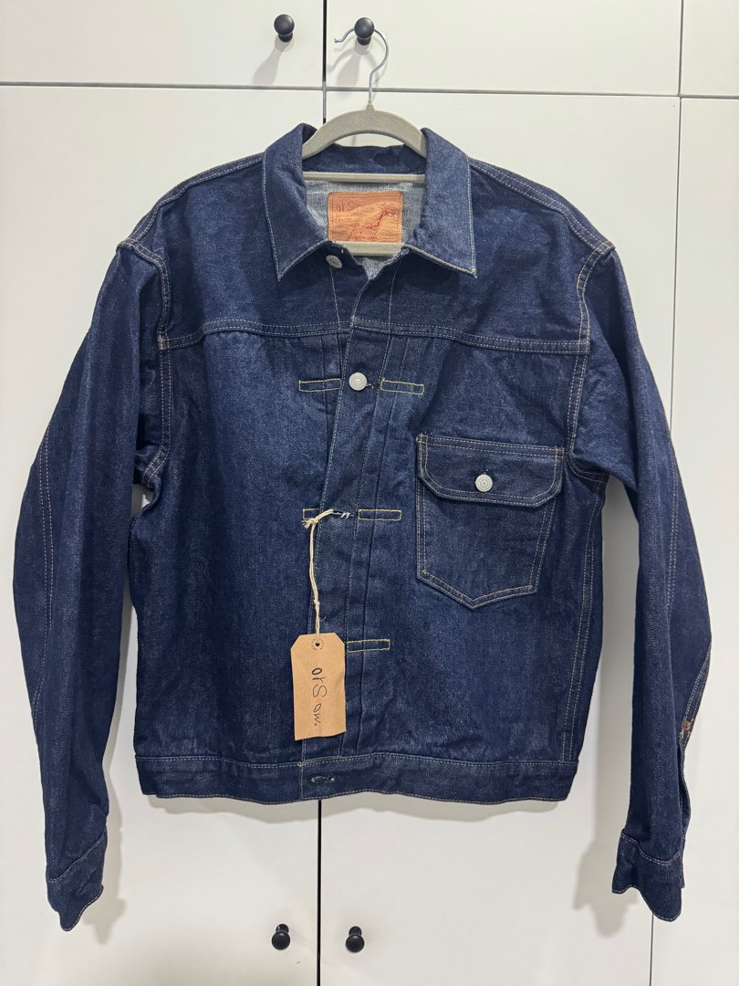 Orslow Type 1 40s Denim Jacket One Wash, Men's Fashion, Coats, Jackets ...