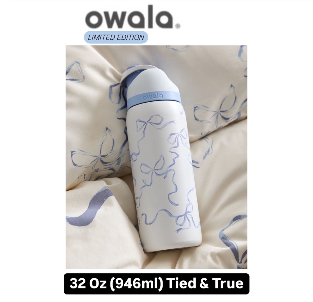 (INSTOCK, STRICTLY AUTHENTIC) Owala FreeSip Bowala 32 Oz / Tied & True ...