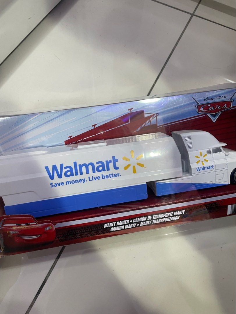 Pixar Cars Walmart Truck, Hobbies & Toys, Toys & Games on Carousell