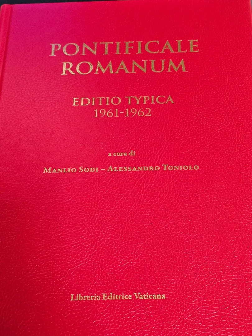 Pontificale Romanum (Roman Pontifical), Hobbies & Toys, Books ...