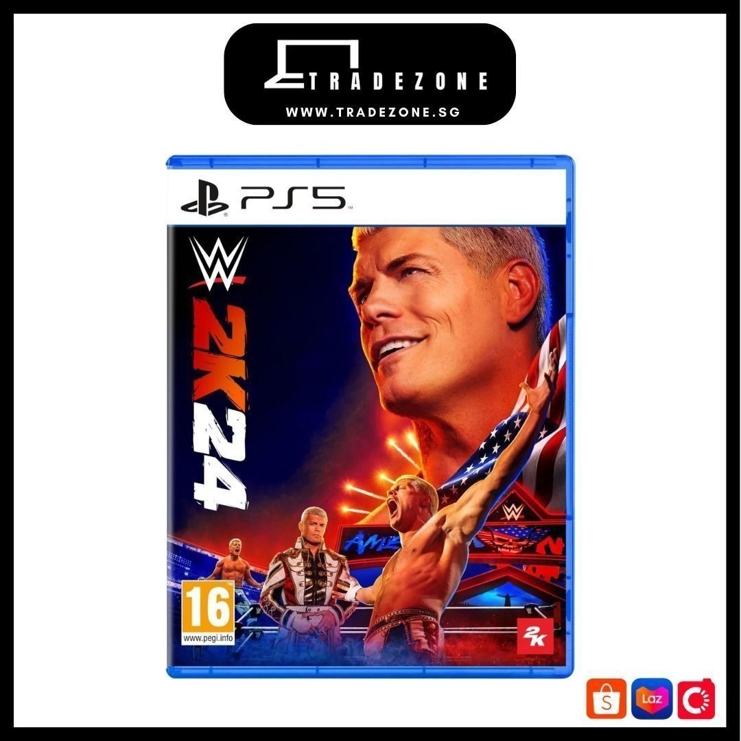PS5: WWE 2K24, Video Gaming, Video Games, PlayStation on Carousell