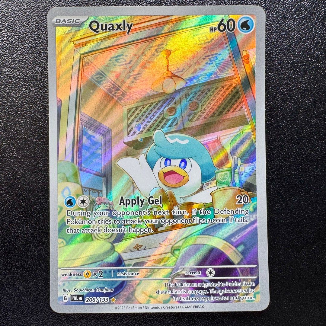 Quaxly IR 209/193 - Paldea Evolved - Pokemon Cards, Hobbies & Toys ...