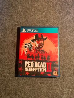 Red dead redemption 2 PS4 two discs, Video Gaming, Video Games ...