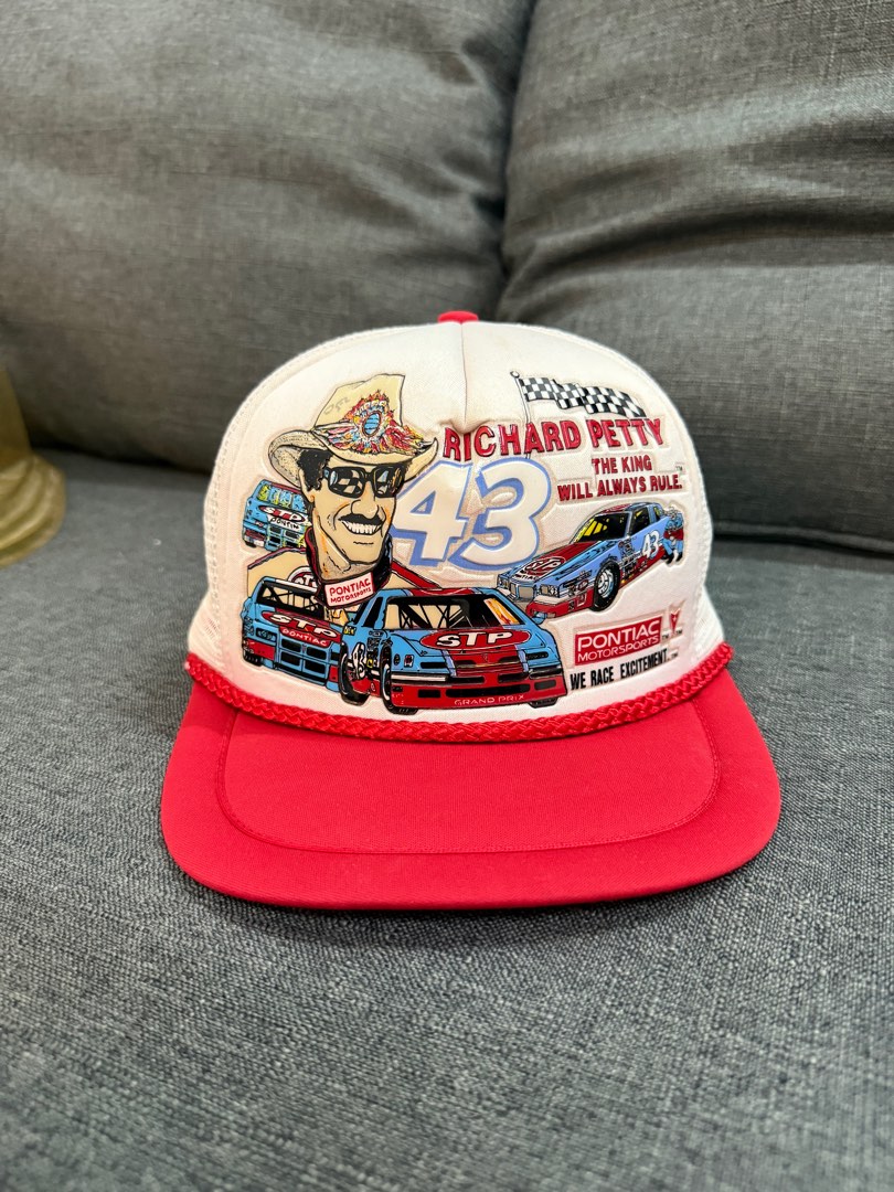 RICHARD PETTY BASEBALL CAP STP PONTIAC / NEW OLD STOCK (NOS ...