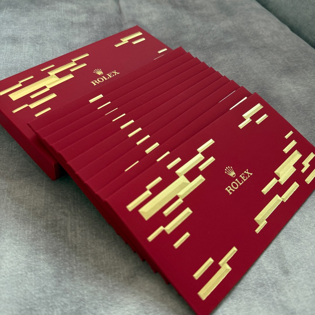 Rolex red packet, Hobbies & Toys, Stationery & Craft, Other Stationery ...