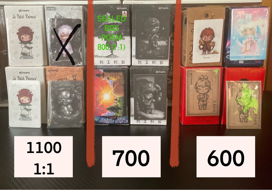 Rose Pop Mart Hirono, Hobbies & Toys, Toys & Games on Carousell