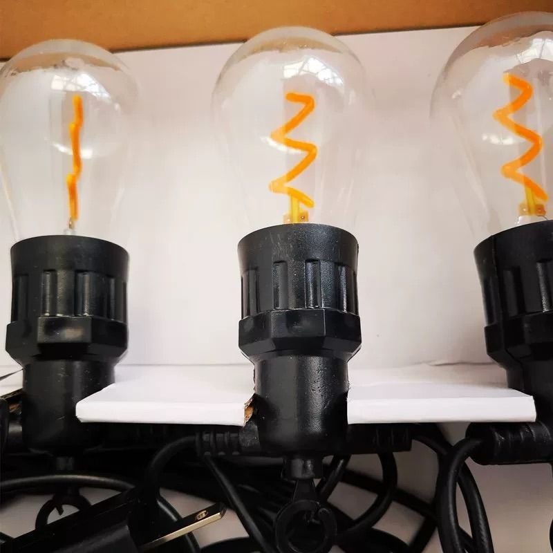 S14 Outdoor Waterproof Bulb String Light 24V Low Voltage Boxed Series ...