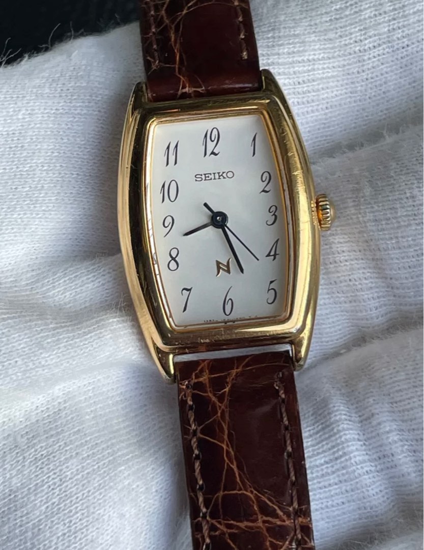 Seiko Noie Curvex classic tonneau barrel shape Franck Muller, Women's ...