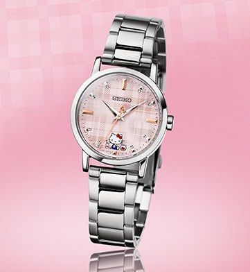 SEIKO x Hello Kitty 50th Anniversary Limited Edition Watch, Women's ...