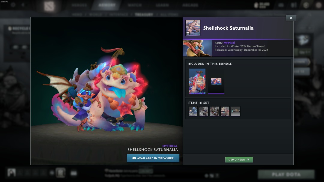 Shellshock Saturnalia - Snapfire (Winter 2024 Heroes' Hoard 30 DAYS GIFT), Hobbies & Toys, Toys ...