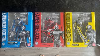 日版 魂Shop限定 SHF Kamen Rider Faiz Axel Form 假面騎士 555 加 型態 幪面超人 S.H ...