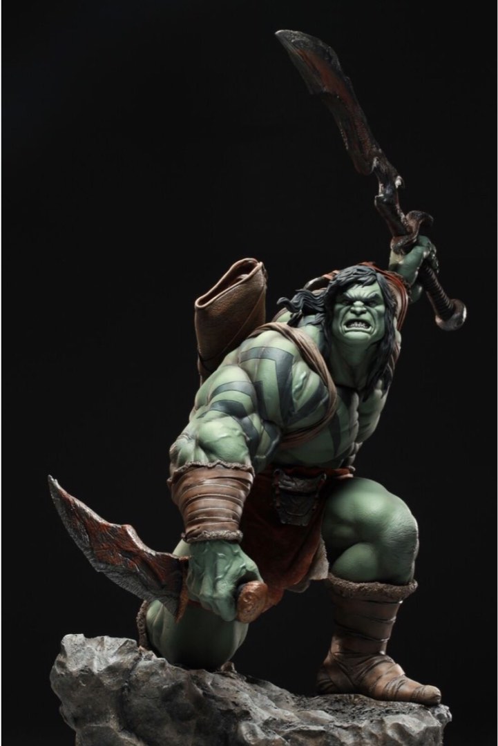 Sideshow Skaar Pf 1/4 Scale Statue, Hobbies & Toys, Collectibles ...