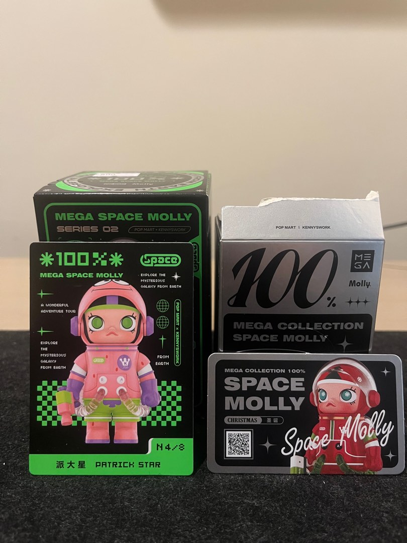 Space Molly 100% V1 V2, Hobbies & Toys, Toys & Games on Carousell