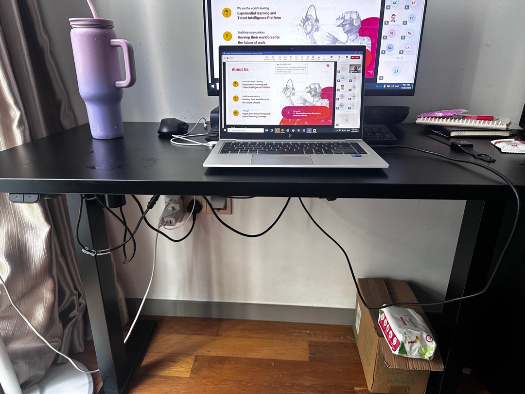 Standing work table, Furniture & Home Living, Furniture, Tables & Sets ...