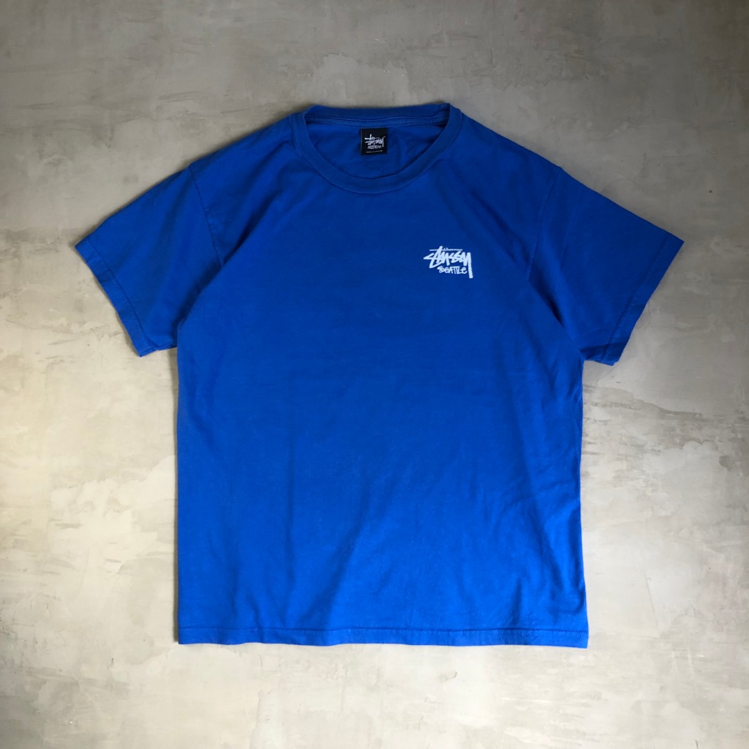 Stussy Seattle Blue, Men's Fashion, Tops & Sets, Tshirts & Polo Shirts ...