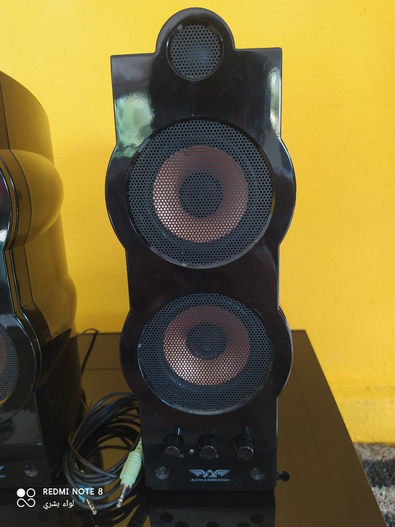 Subwoofer dan Satelit Sonic Gear ARMAGEDDON ULTRA A7 Multimedia Speaker ...