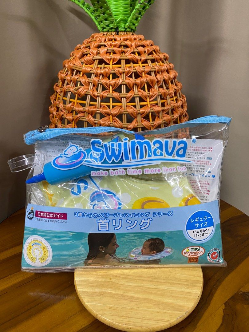 SWIMAVA NECK FLOAT (DUCK), Babies & Kids, Infant Playtime on Carousell