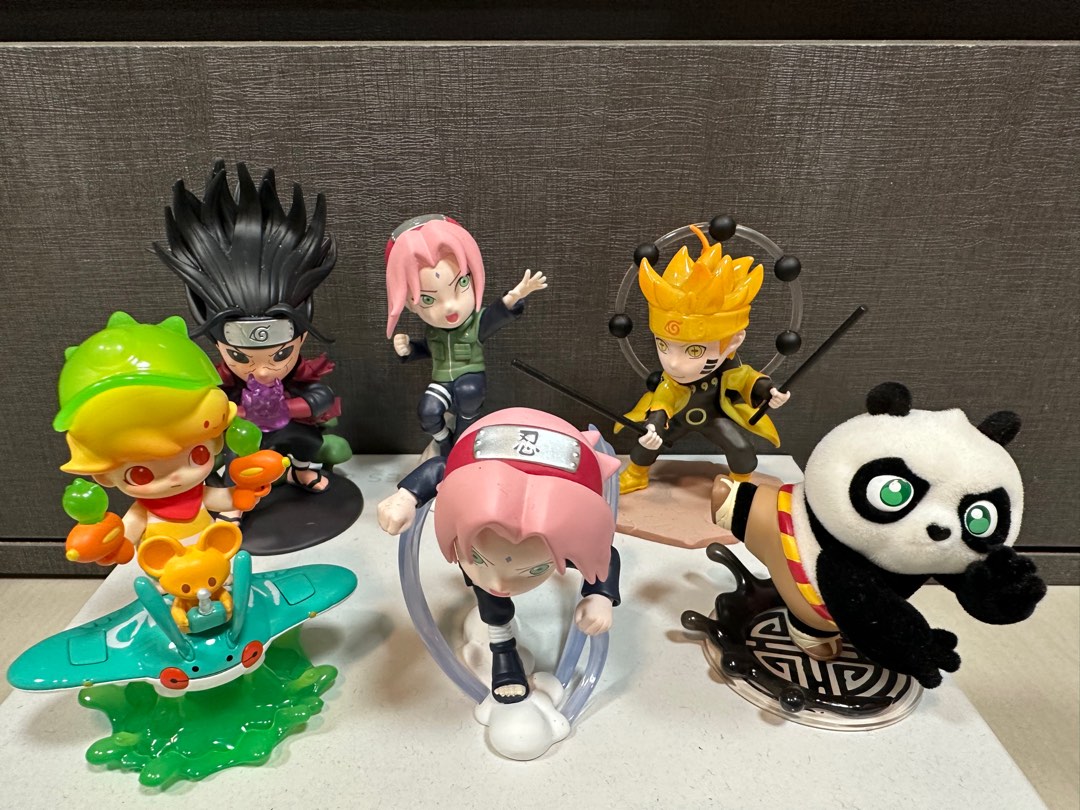 TAKE ALL Naruto/Kung Fu Panda, Hobbies & Toys, Toys & Games on Carousell