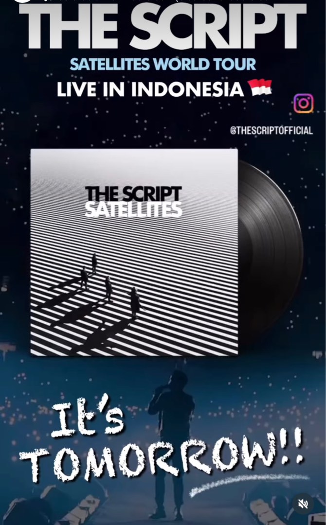 THE SCRIPT KONSER LIVE IN ICE BSD 2025, Tiket & Voucher, Tiket Acara di ...