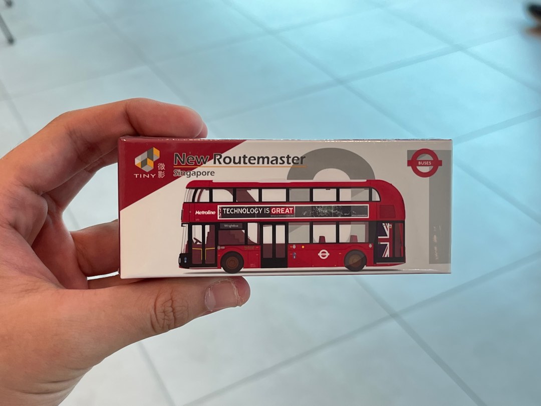 Tiny New Routemaster London Bus, Hobbies & Toys, Memorabilia ...