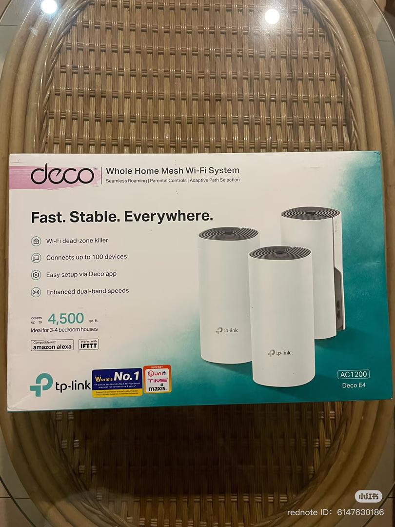 TP Link Deco AC1200 mesh, Computers & Tech, Parts & Accessories ...