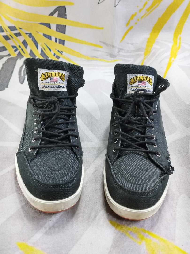 Tultex Stylish Denim Safety Shoes, Men's Fashion, Footwear, Casual ...