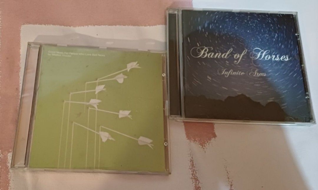 US Indie Rock Band Modest Mouse And Band Of Horses Original First Press ...