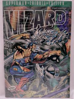 Vintage Sealed (new) Wizard Superman Tribute Edition, Hobbies & Toys ...