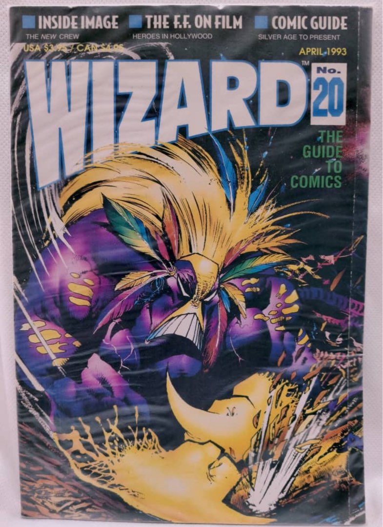 Vintage Wizard The Guide To Comics (used), Hobbies & Toys, Books ...