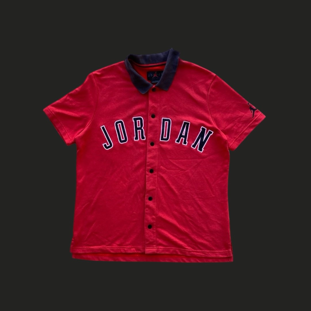 Vintage Y2K Jordan Script Bottons, Men's Fashion, Tops & Sets, Tshirts ...