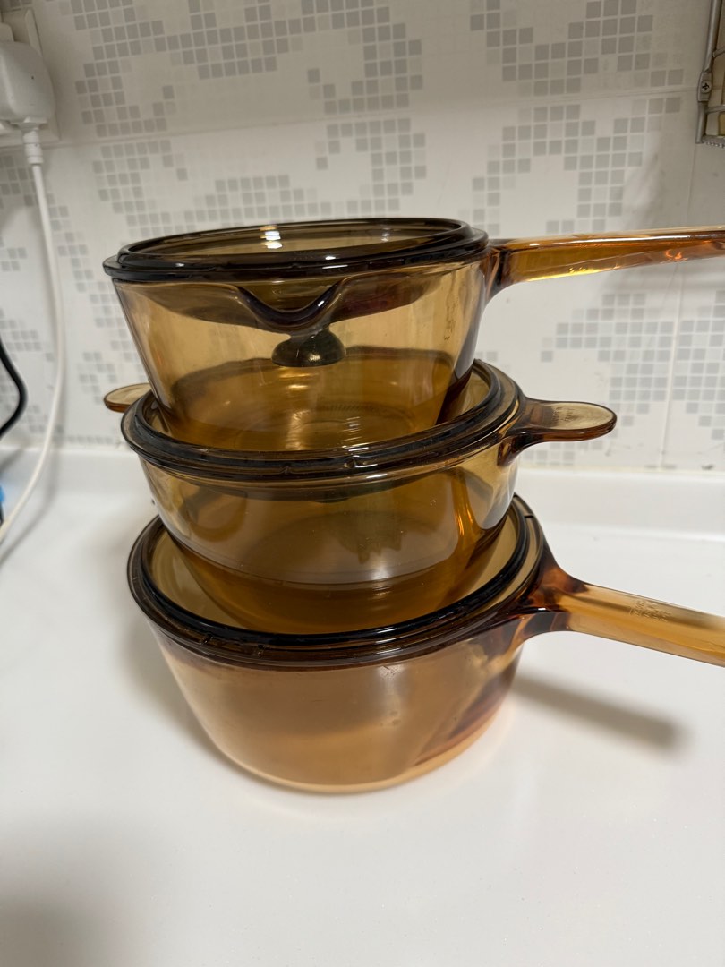 Vision Glass Pots, Furniture & Home Living, Kitchenware & Tableware ...