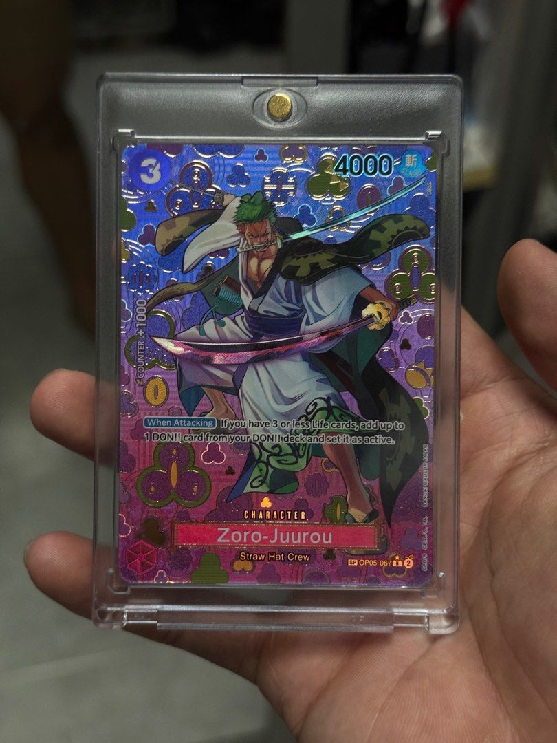 Zoro-Juurou OP05-067 OP09 SP Alternate Art One Piece Emperors in the ...