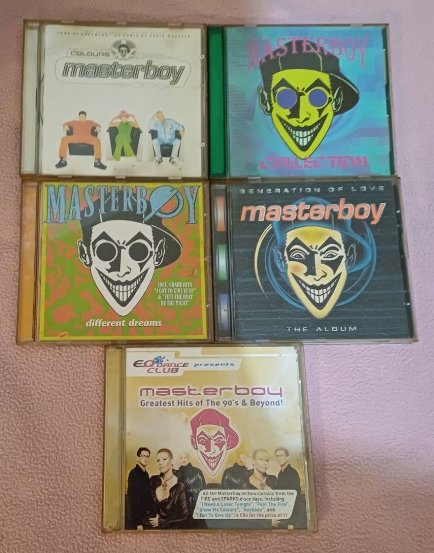 Masterboy German Eurodance 90s Studio And Compilation Albums Original ...