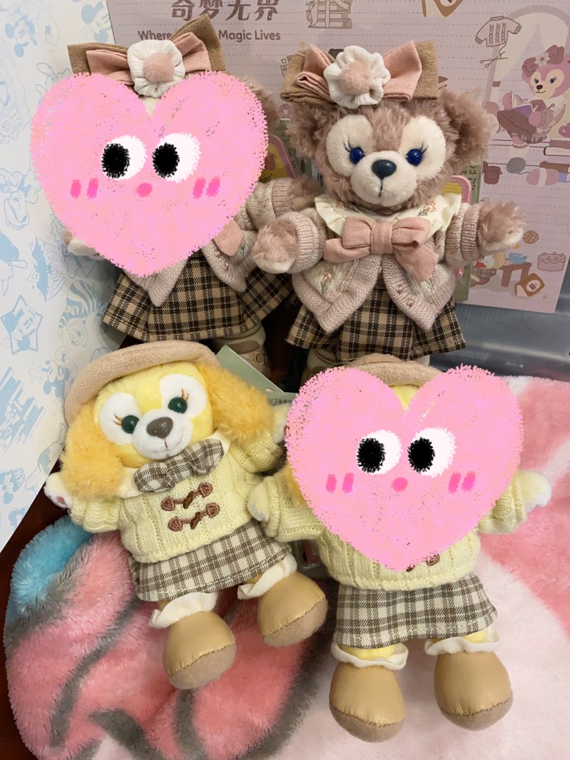 上海迪士尼 2025新款 小小課堂系列 Duffy and friends ShellieMay CookieAnn, 興趣及遊戲, 玩具 ...