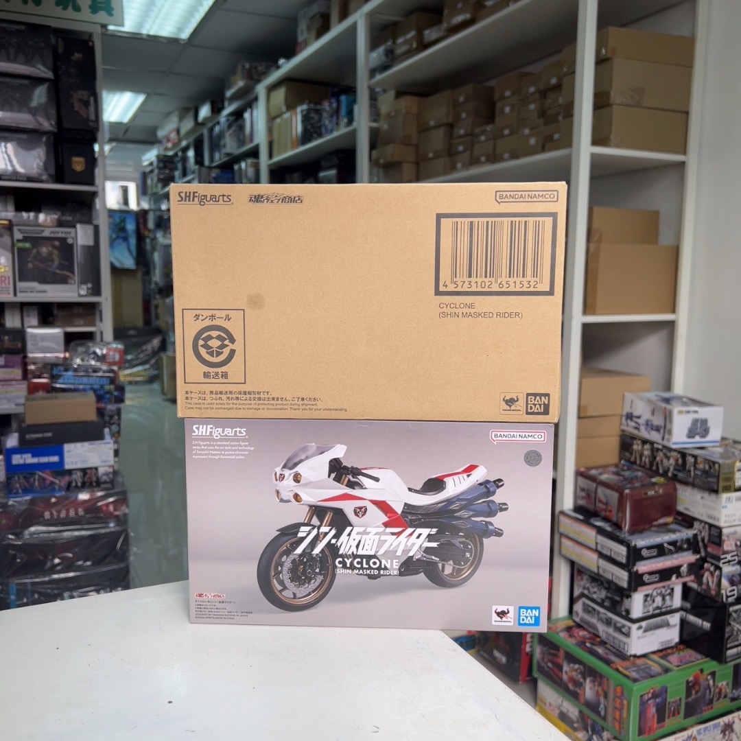 wait [放得高搵鬍鬚] 不二不議 SHF Cyclone (Shin Cyclone) 旋風號, 興趣及遊戲, 玩具 & 遊戲類 ...