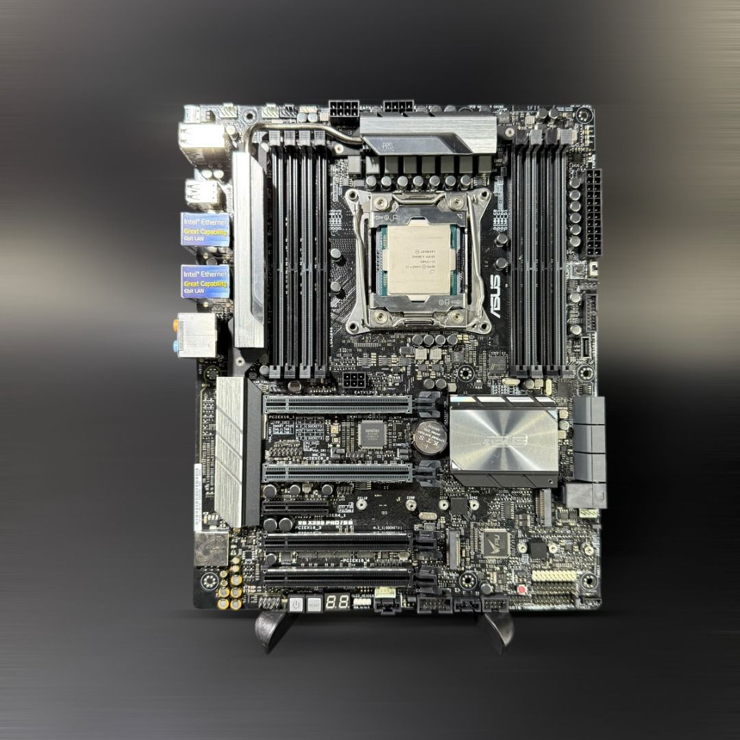 🈹特價 ASUS WS X299 PRO/SE & i7-7740X # Intel X299 底板 主板 主機板 ATX i3 i5 i7 ...