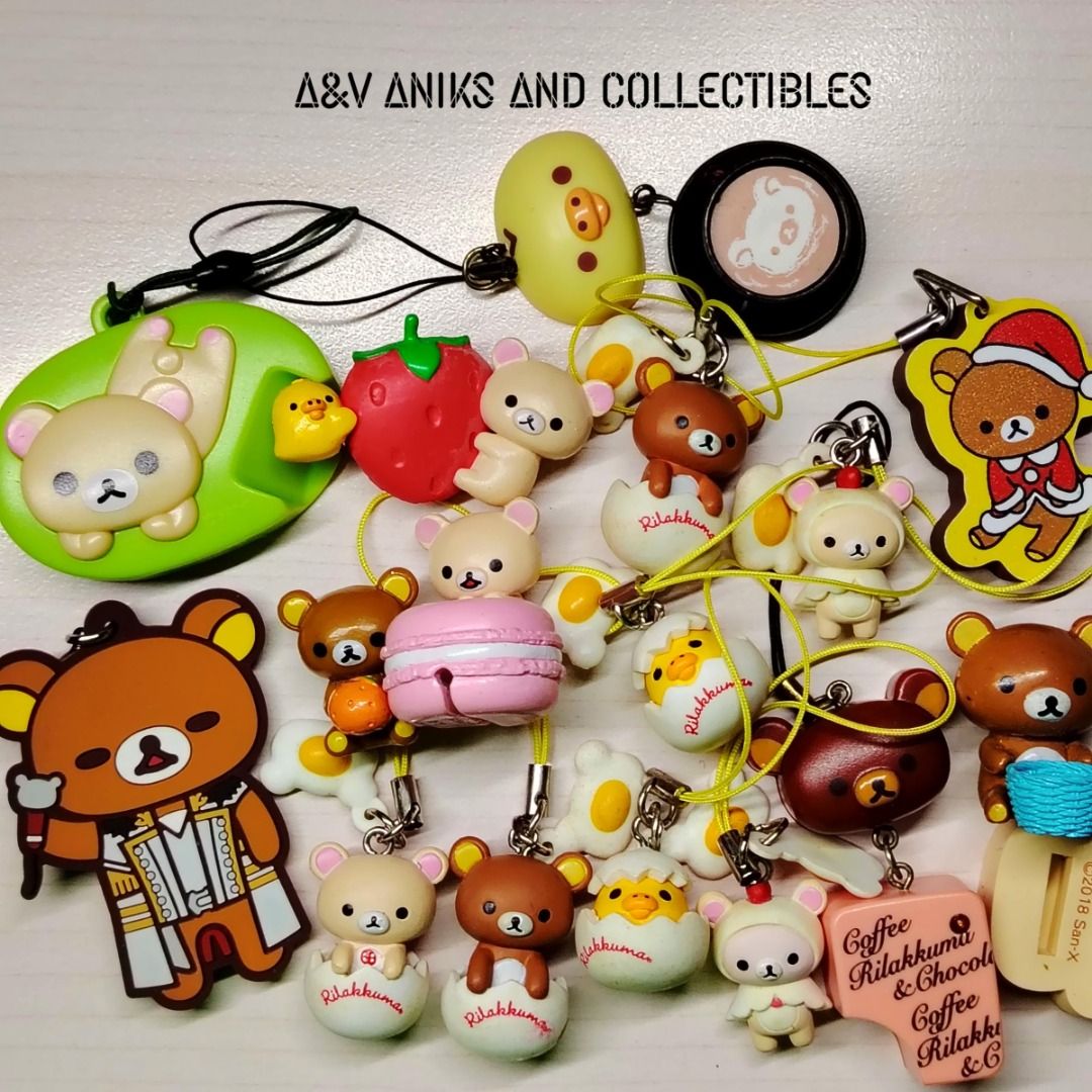 [ AUTHENTIC ] San-X Rilakkuma Merch Assorted Dangler/ Keychains [PD02 ...
