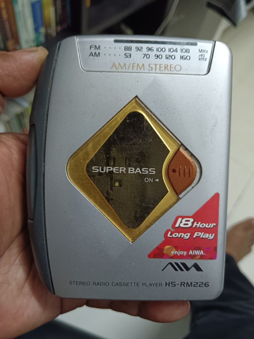 Aiwa walkman discman vinylman, Audio, Portable Music Players on Carousell