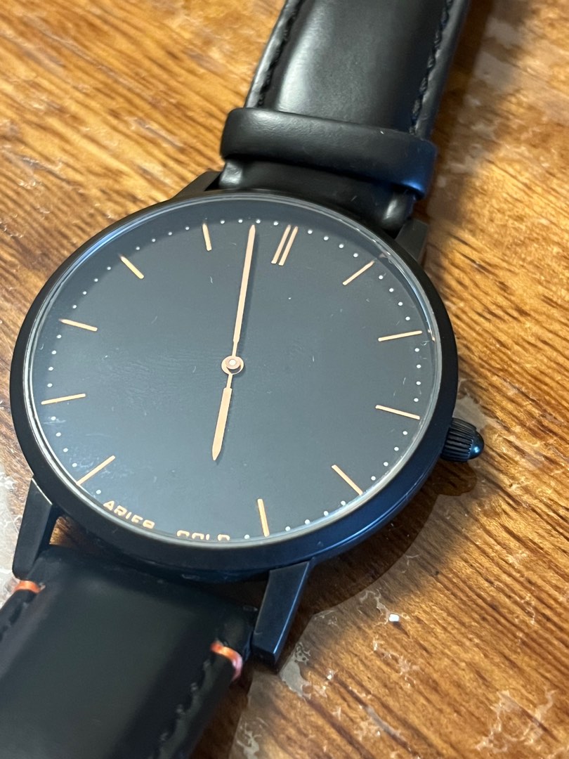 Aries Gold Dress Watch, Men's Fashion, Watches & Accessories, Watches ...