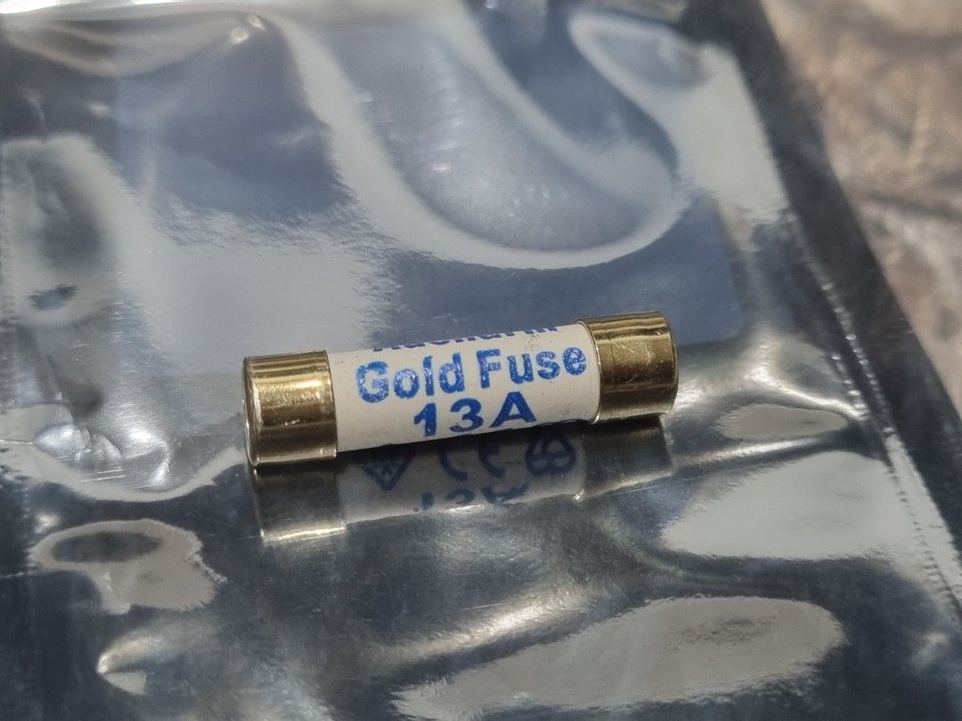 Aucharm Gold Fuse 13A, Audio, Other Audio Equipment on Carousell
