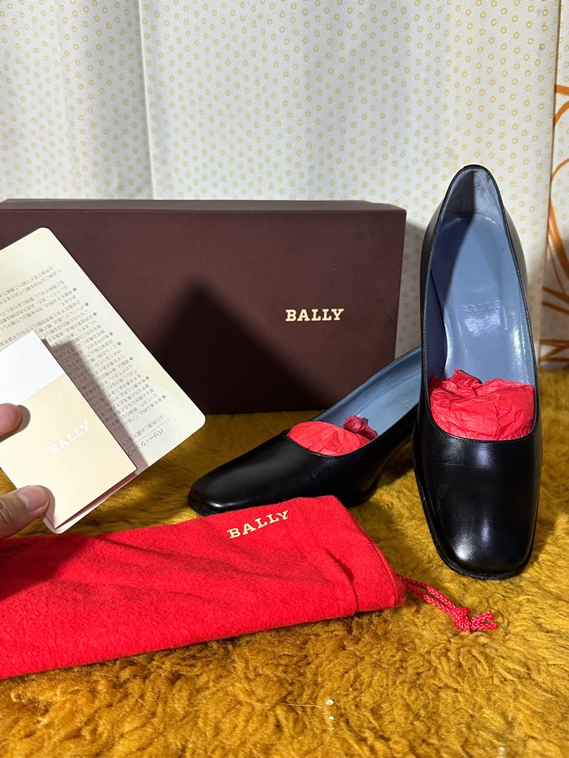 Authentic Bally Black shoe, Luxury, Sneakers & Footwear on Carousell