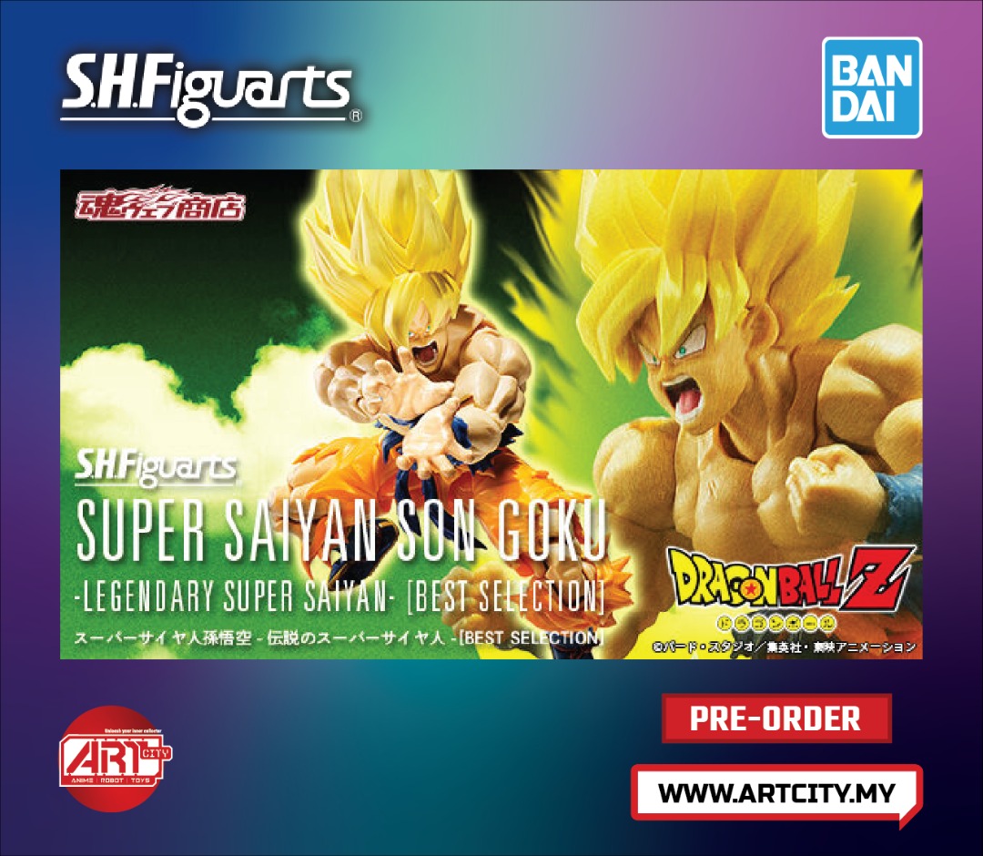 Bandai S.H.Figuarts - SHF Super Saiyan Son Goku - Legendary Super ...