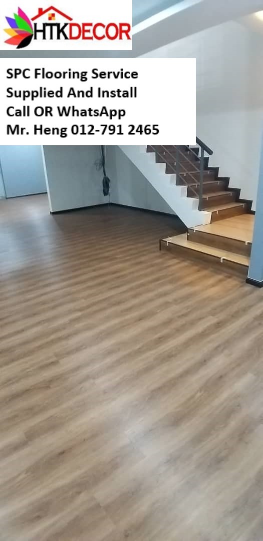 Batu Ferringhi SPC Flooring CALL 012-791 2465 Mr. Heng Penang SPC Lantai Kayu, Furniture & Home ...