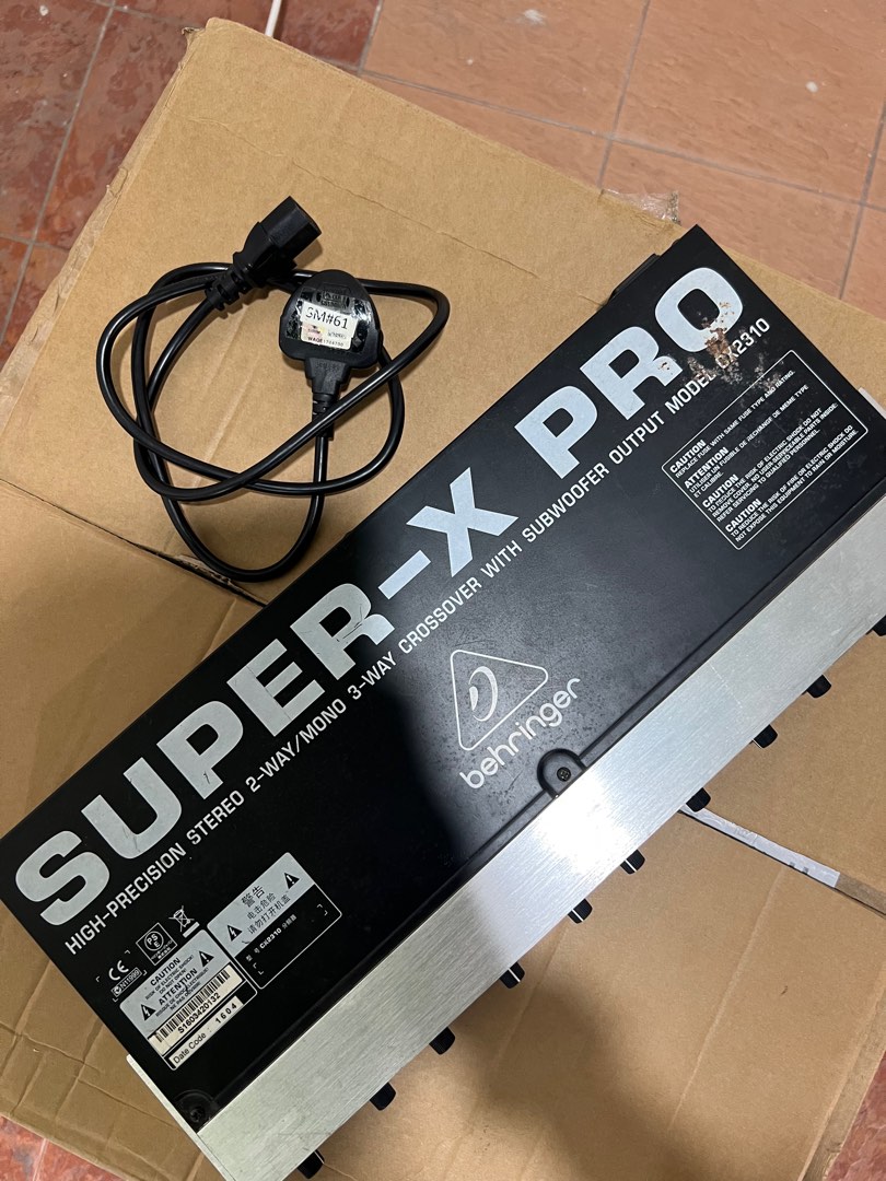 Behringer Super X Pro CX2310, Audio, Other Audio Equipment on Carousell